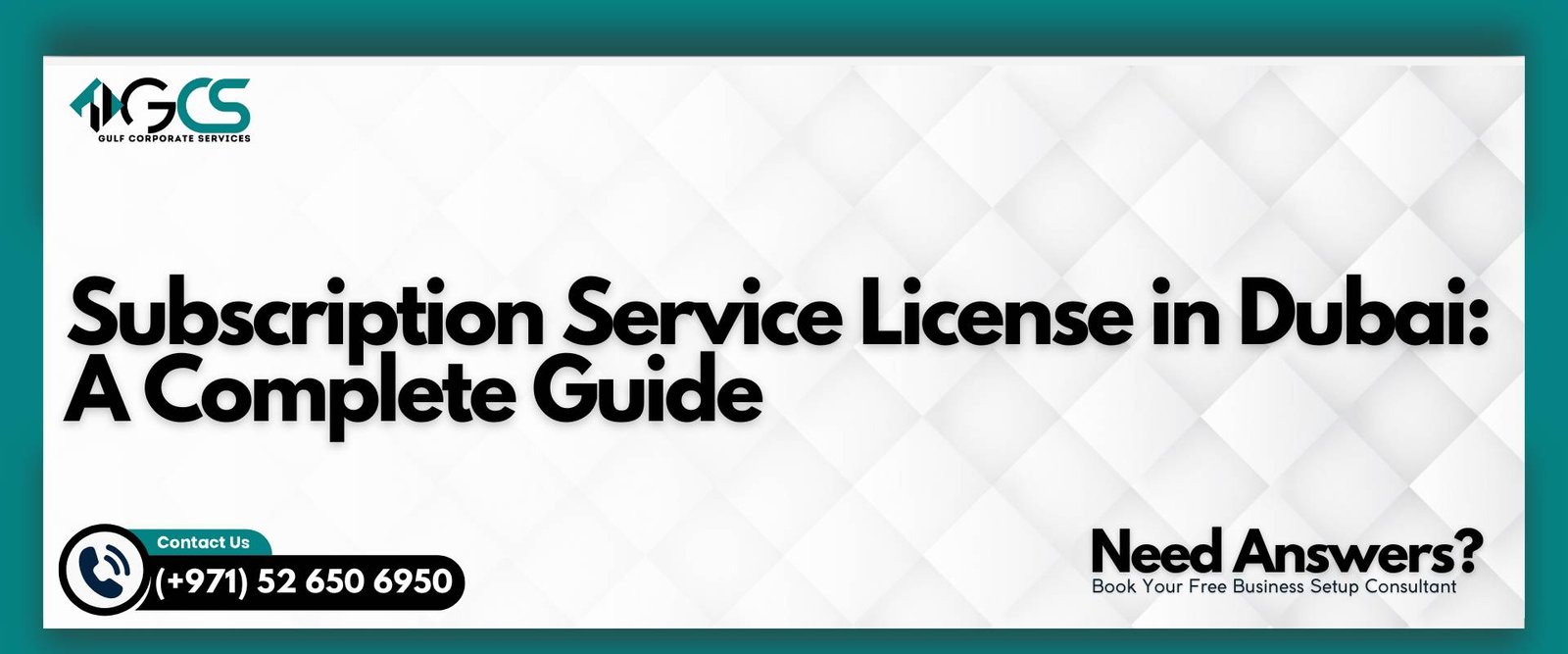 Subscription Service License in Dubai: A Complete Guide