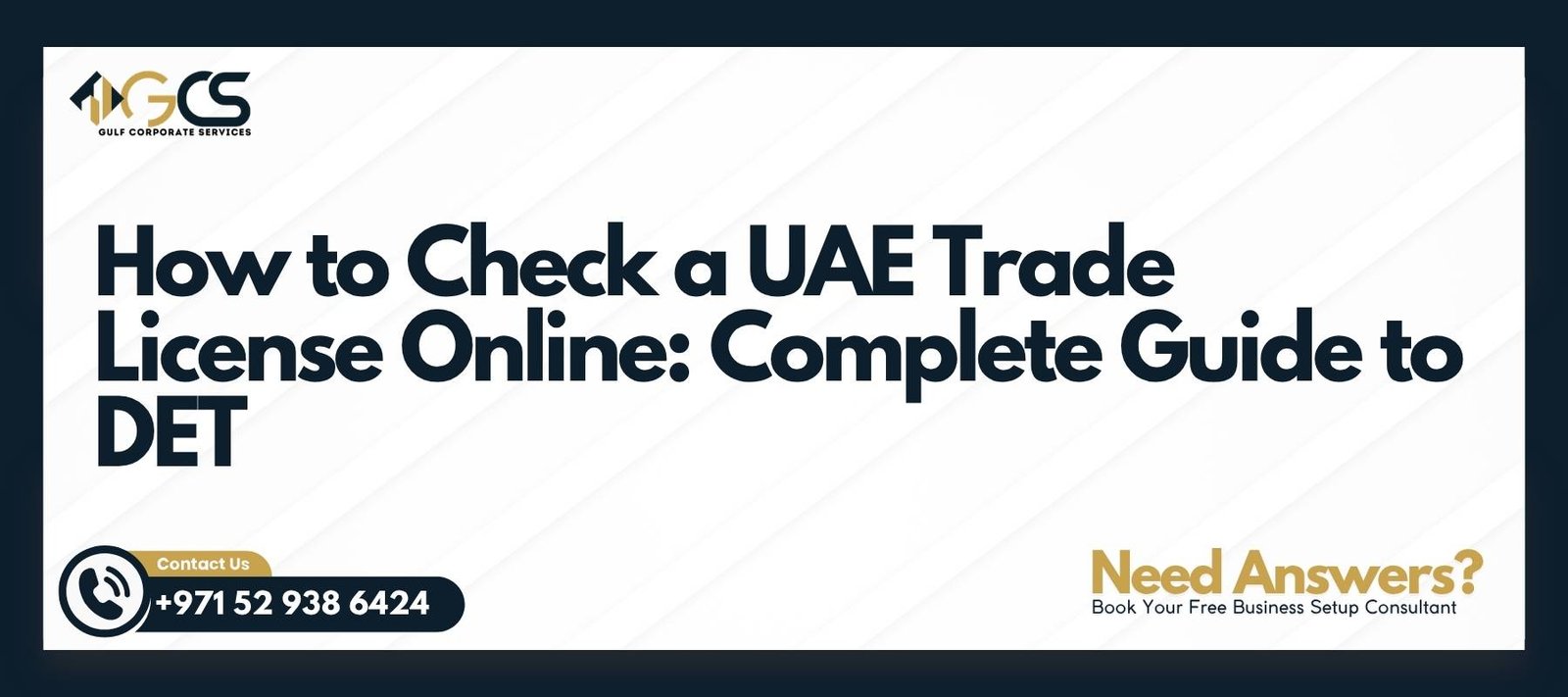 How Can You Check a Trade License Online in the UAE? | Gulf Corporate ...
