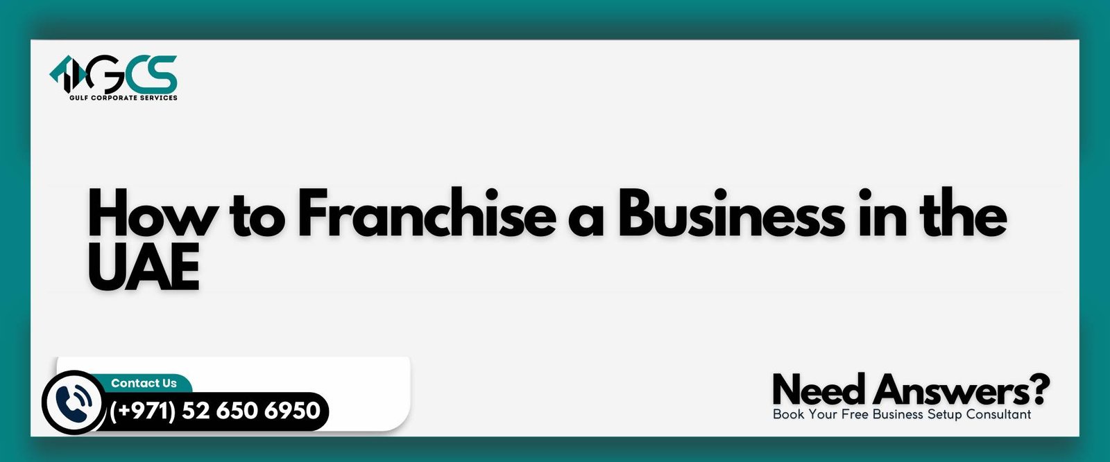 How to Open a Franchise in Dubai | Gulf Corporate Services