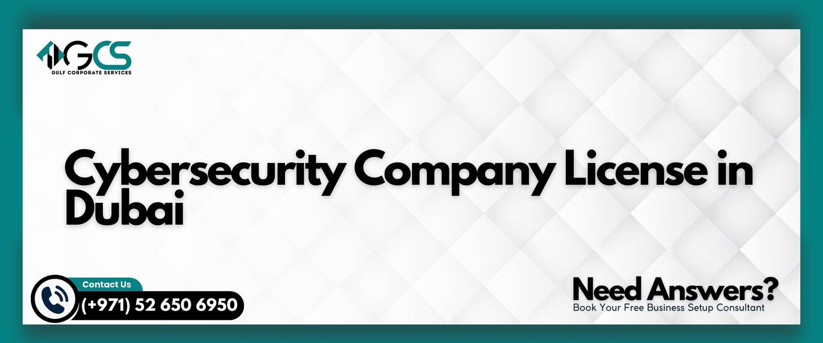 Cybersecurity Company License in Dubai | Gulf Corporate Services