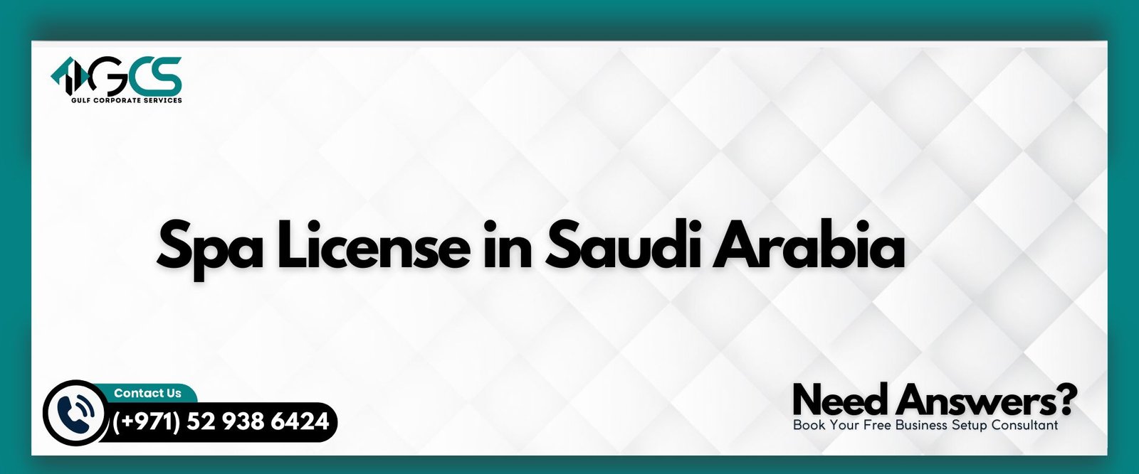 Spa License in Saudi Arabia | Gulf Corporate Services