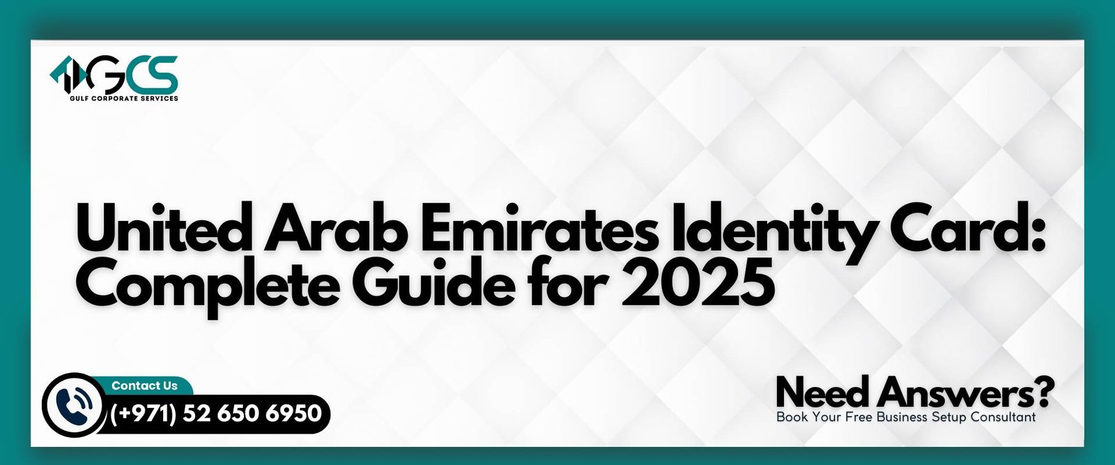 United Arab Emirates Identity Card | Gulf Corporate Services